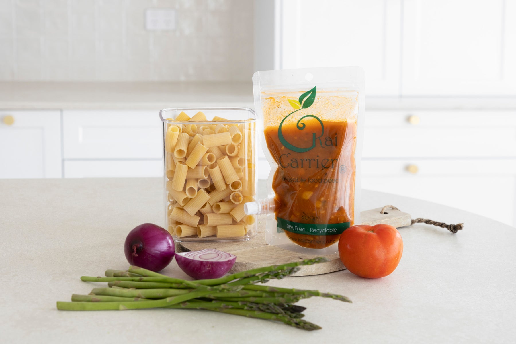 Kai Carrier Pouches. Reusable Food Storage Bags.