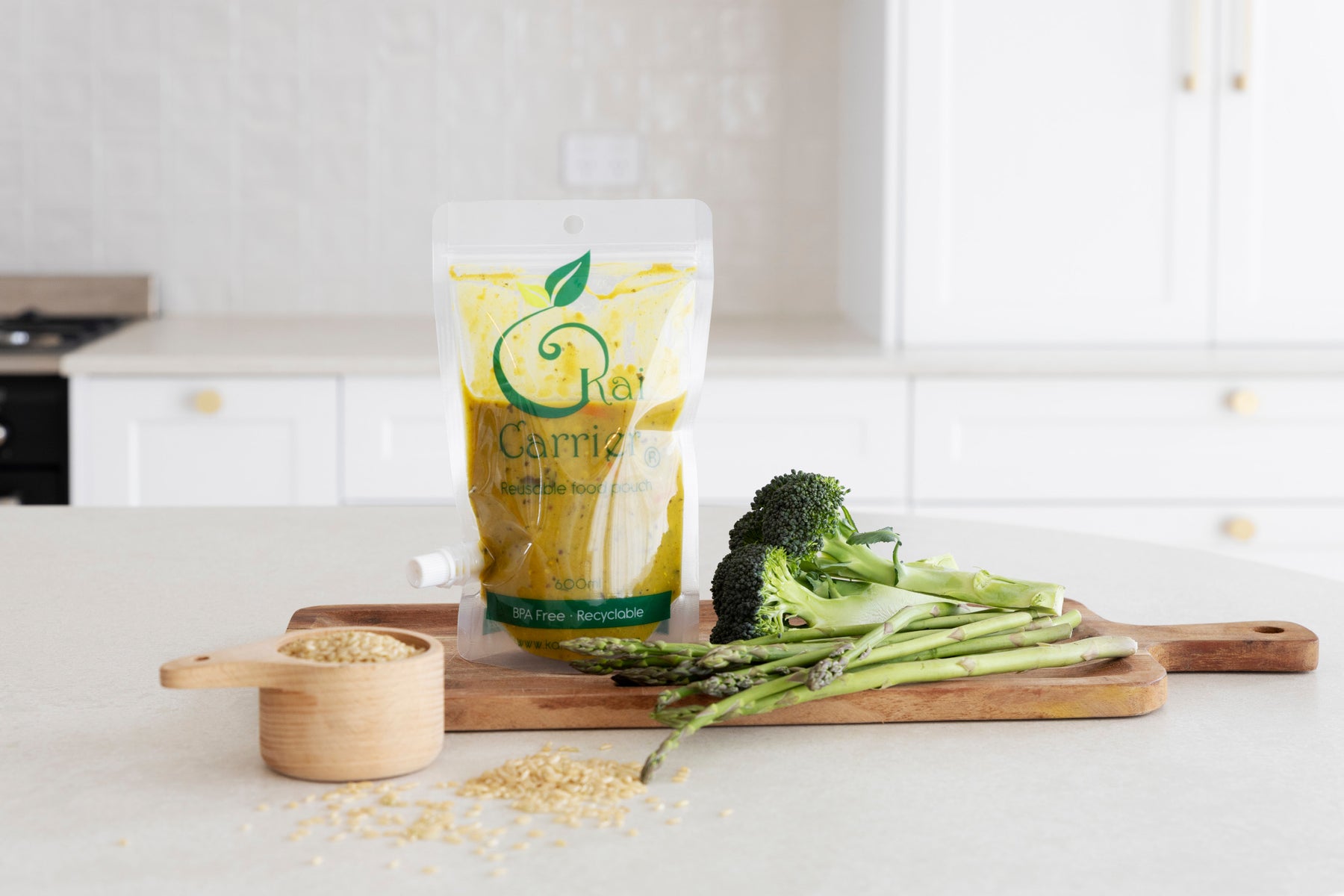 Kai Carrier Pouches. Reusable Food Storage Bags.