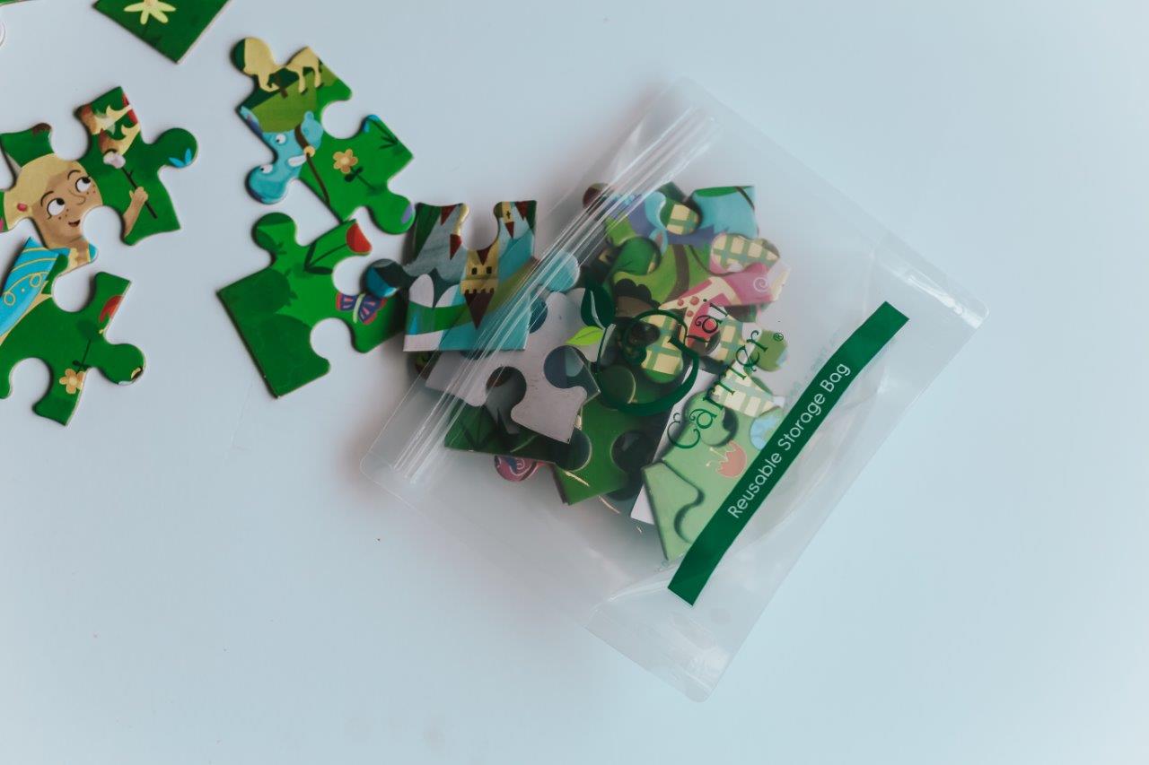 Kai Carrier Pouches. Reusable Food Storage Bags.
